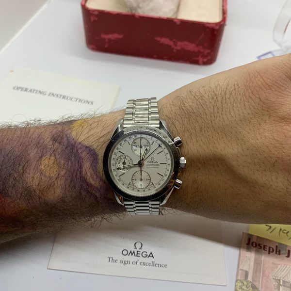 [WTS] Omega Speedmaster Day-Date "Triple Calendar" White face ...