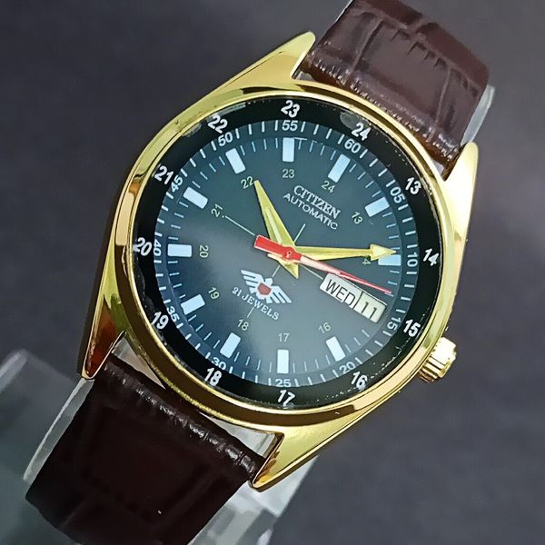 Vintage CITIZEN Automatic DD 21-Jewels Japan Made 8200 Men's Wristwatch ...