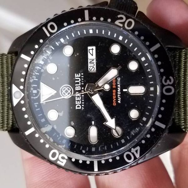 FS: DEEP BLUE NATO DIVER PVD | WatchCharts Marketplace