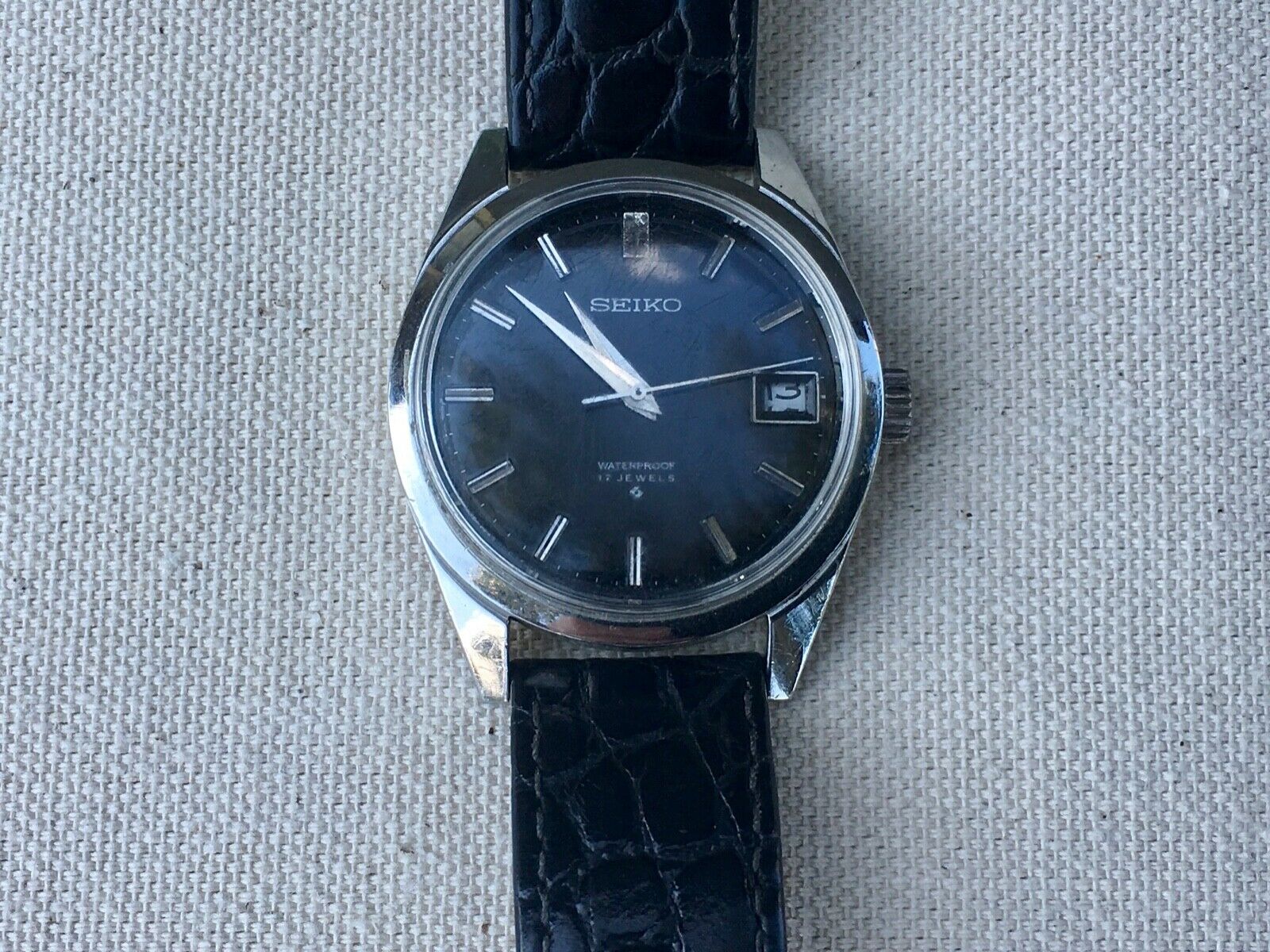 Vintage Seiko 6602-8050 Manual Hand Wind Dress Watch 1960s 17 Jewels ...
