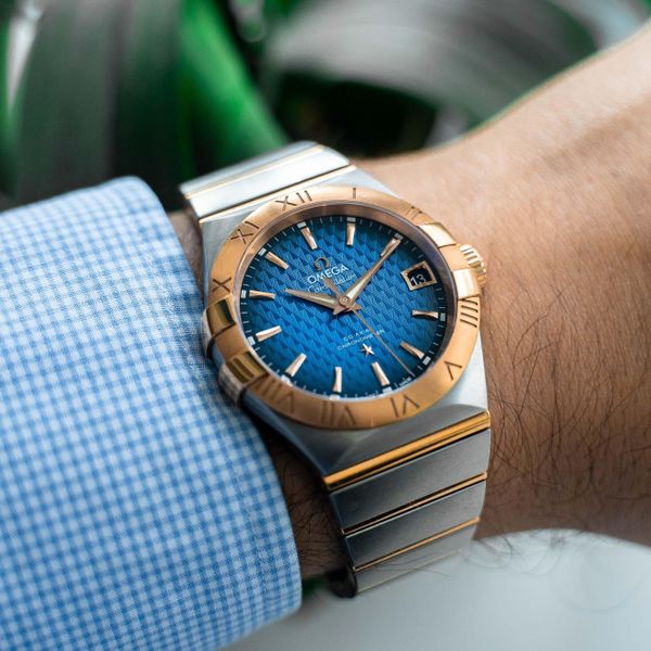 [WTS] [CAN/CONUS] Omega Constellation Blue Gold Two Tone Chronometer ...