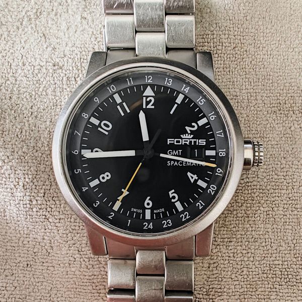 SOLD Fortis Spacematic GMT - $575 | WatchCharts Marketplace