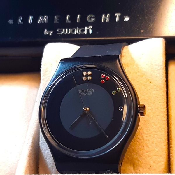 VERY RARE SWATCH WATCH "SIR LIMELIGHT" 1985 CHRISTMAS LTD-EDITION ...