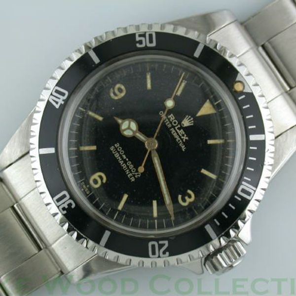 F.S.: Rolex "3-6-9 Explorer Dial" Submariner 5513 (Box & Papers ...