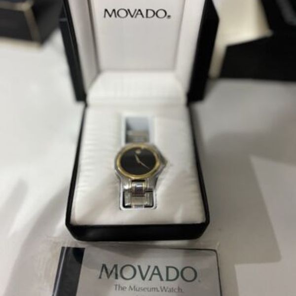 Movado Museum Two-Tone 36mm 81 G2 1899 | WatchCharts Marketplace