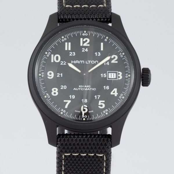 Hamilton Khaki Field Titanium Auto Ref: H70575733 | WatchCharts Marketplace