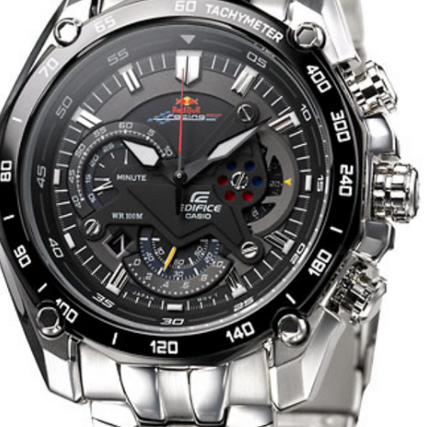 Casio Edifice Men Watch EF-550RBSP-1AV Red Bull pendulum swing ...