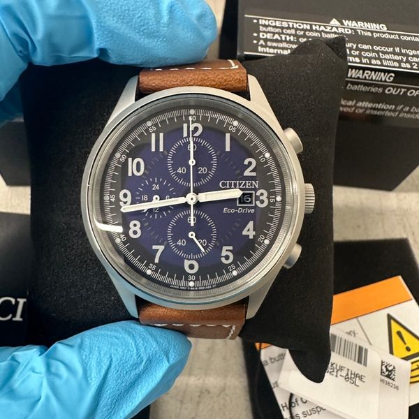 Citizen Men's Eco-Drive Weekender Garrison Chronograph Field Watch CA0621-05L | WatchCharts ...