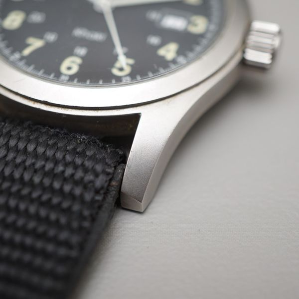 [WTS] Hamilton Khaki 000092 Field Black Dial Swiss ETA Quartz 42mm ...