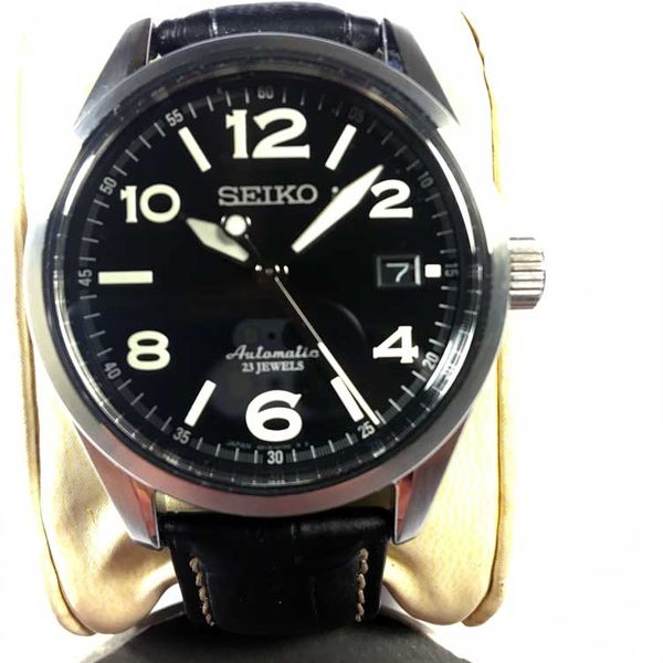 SOLD - SEIKO Mechanical self-winding watch (with manual winding ...