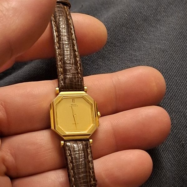 Vintage 1982 SEIKO LASSALE Gold Plated Ladies Watch | WatchCharts Marketplace