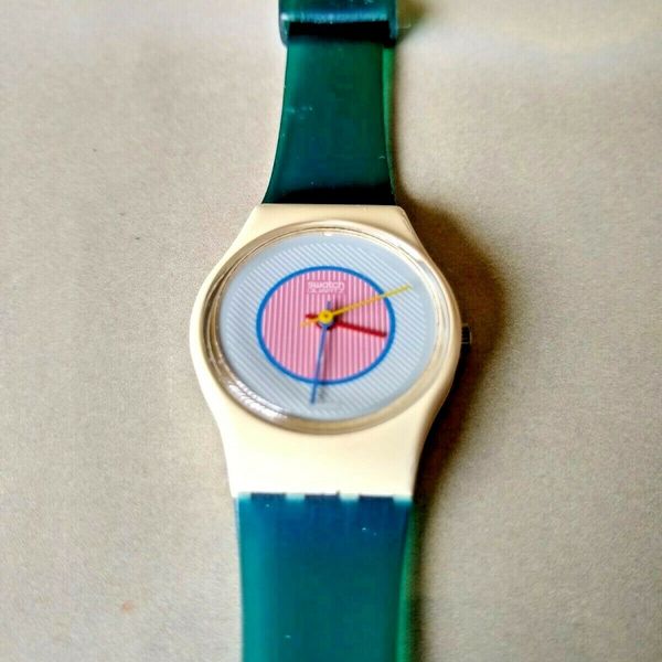 Swatch Originals Vintage 1984 Ice Mint LW105 New Battery! | WatchCharts ...
