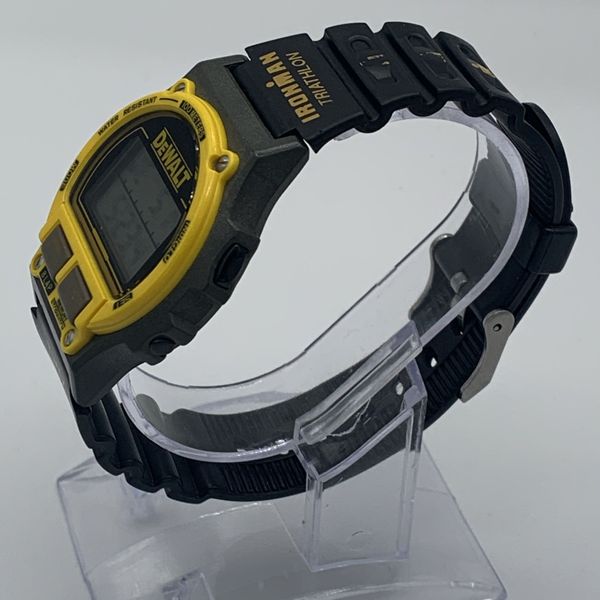 Timex Ironman X DeWalt Watch Indiglo Triathlon New Battery READ ...