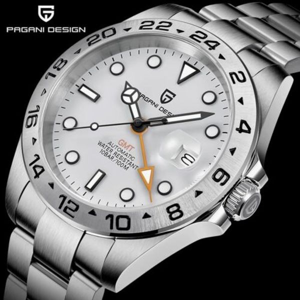 Pagani Design PD-1682 V2 Explorer II Men GMT Automatic 100M Waterproof Watch | WatchCharts ...