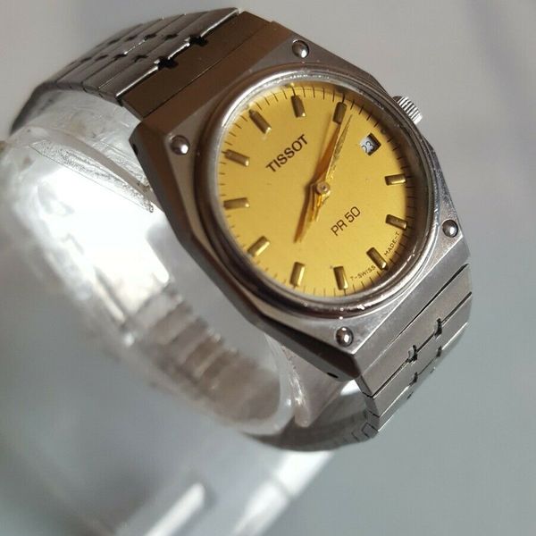 TISSOT SEASTAR PR50 STAINLESS STEEL QUARTZ LADIES WATCH. EXCELLENT ...