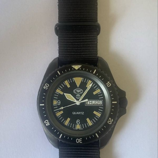 Cwc SBS Special Boat Service 2004 Civilian Tritium Military watch ...