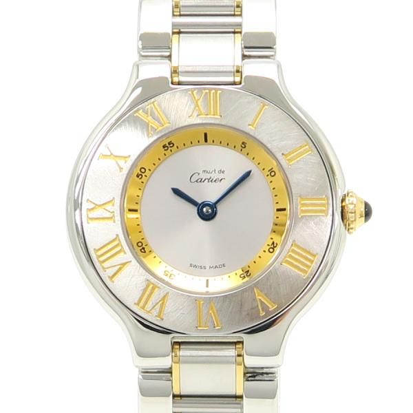 Cartier Mast 21SM 28mm W10073R6 Ladies Watch [A Rank] [Used ...