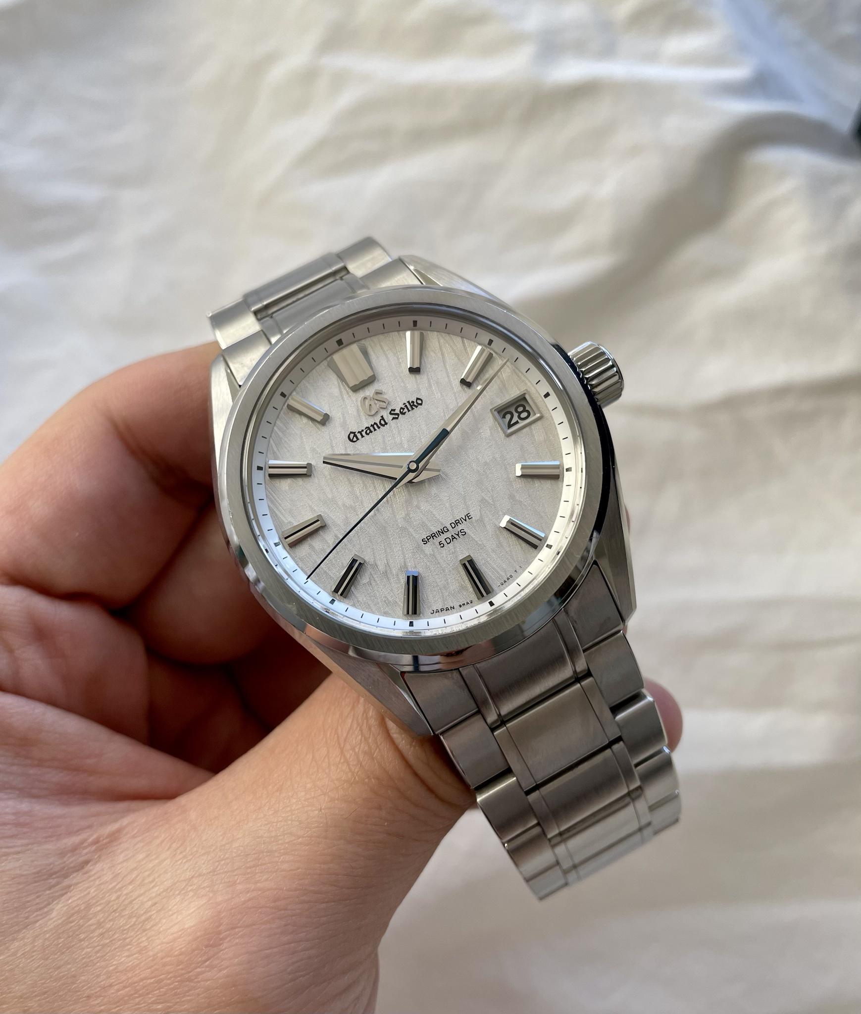 [WTS] Grand Seiko SLGA009 White Birch | WatchCharts Marketplace