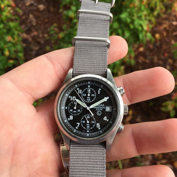 FS: Pulsar RAF Issue Chronograph | WatchCharts Marketplace