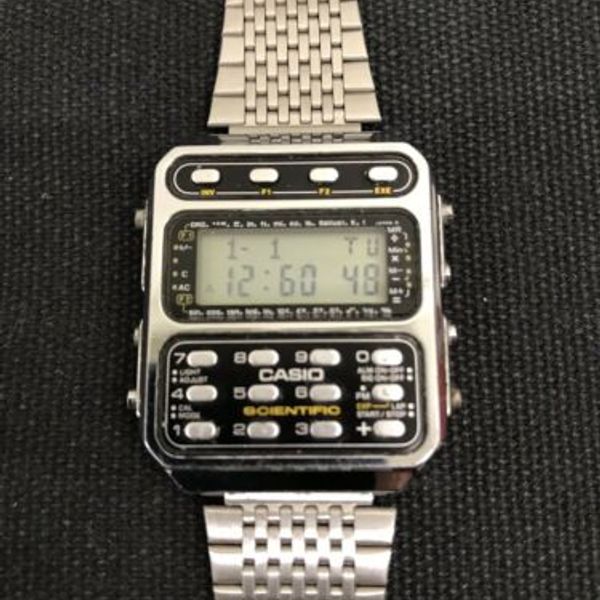 Vintage CASIO CFX-200 ⭐ Scientific Calculator ⭐ (197 Module) Watch ...