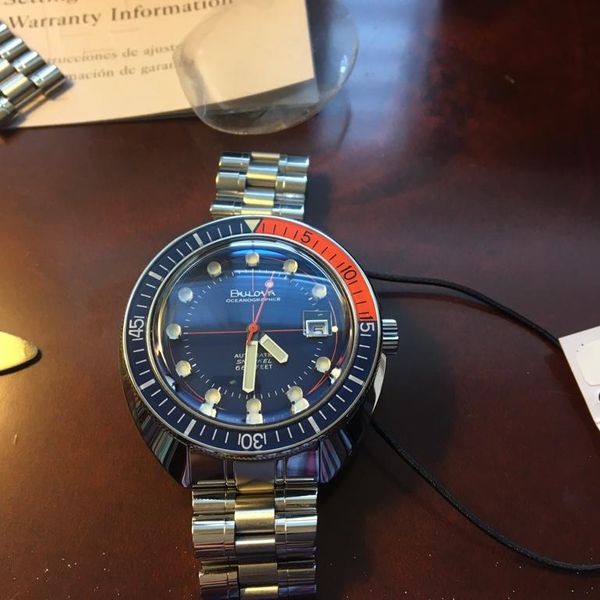 FS: Bulova 96B321 Pepsi Devil Diver | WatchCharts Marketplace