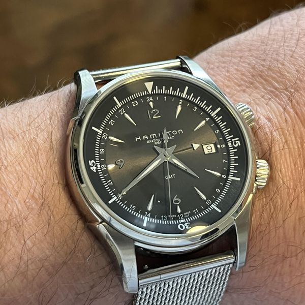 [WTS] Hamilton Jazzmaster Traveler GMT - $650 | WatchCharts Marketplace