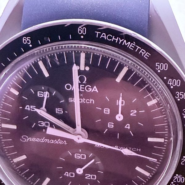 OMEGA x Swatch Speedmaster MoonSwatch Black Watch - SO33M100 Mission to ...