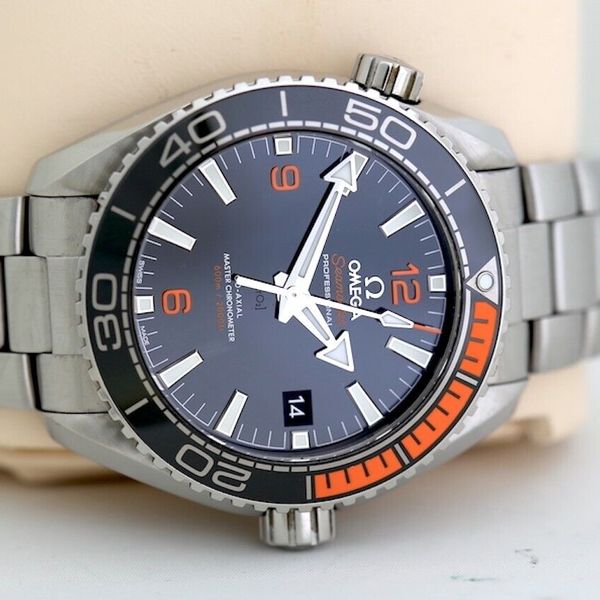Omega Seamaster Planet Ocean (2019) - 44mm Co-Axial Automatic Watch ...