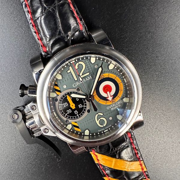 Graham Chronofighter Overlord Mark III Chronograph 46MM Limited Edition ...