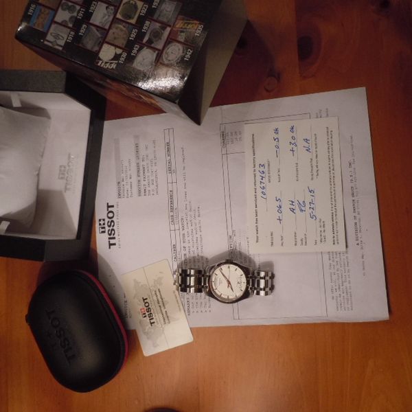 FS: Tissot T-Trend Couturier T035.407.11.031.00 T0354071103100 ...