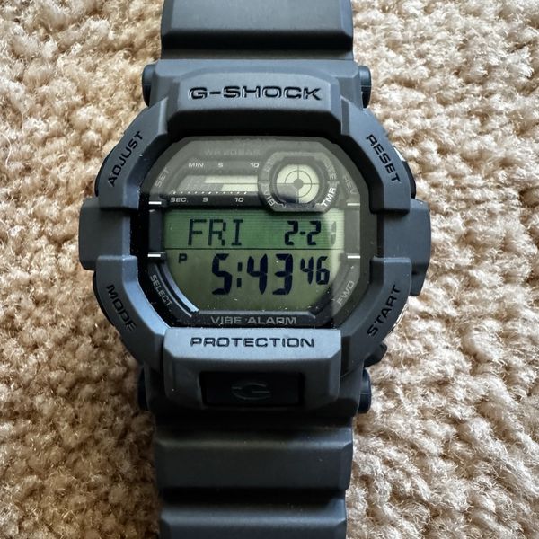CASIO G-Shock 3403 GD-350 Vibe Alarm Quartz Digital Men's Watch New ...