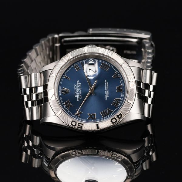 [WTS] 2004 Rolex Datejust Thunderbird Turn-O-Graph, Blue Dial, ref ...