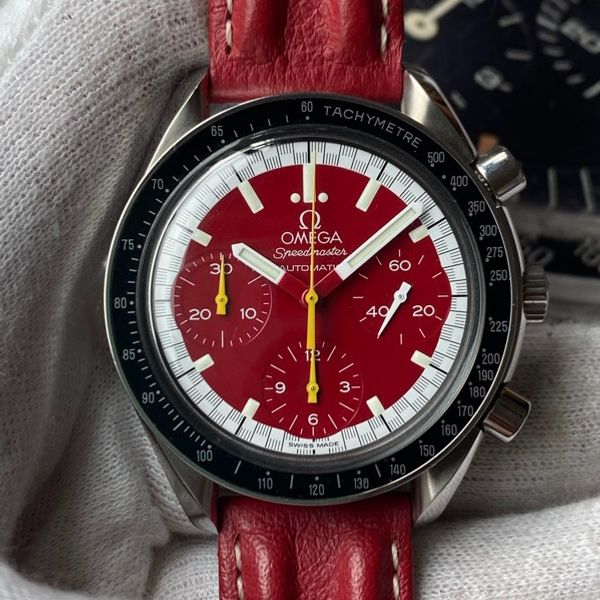 FS: Omega Speedmaster Schumacher Red SS Automatic 3510.61 | WatchCharts ...
