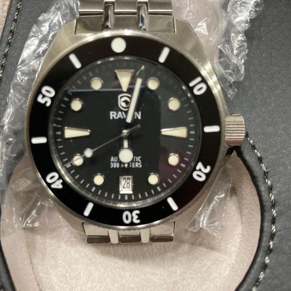 [$325 USD] Raven Solitude 300m black dial - Near MINT | WatchCharts ...