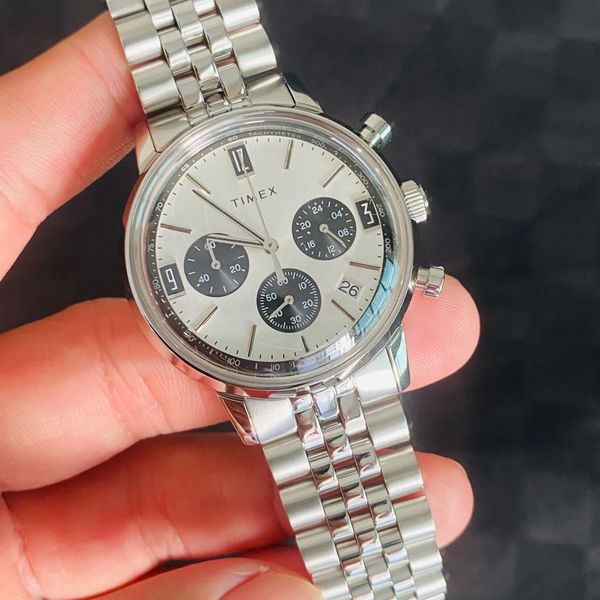 Timex Marlin Chronograph Tachymeter Panda | WatchCharts Marketplace