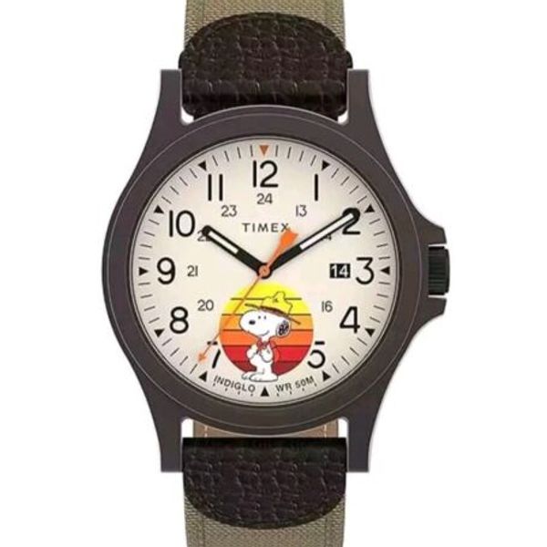 Timex Peanuts Snoopy watch Expedition Acadia 40mm | WatchCharts Marketplace