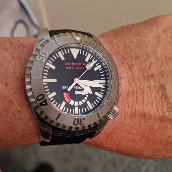 FSOT GIRARD PERREGAUX SEAHAWK II PRO TITANIUM! | WatchCharts Marketplace