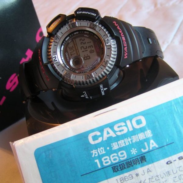 FS: Casio Wademan G-Shock Vintage w/box & instructions NEAR MINT ...