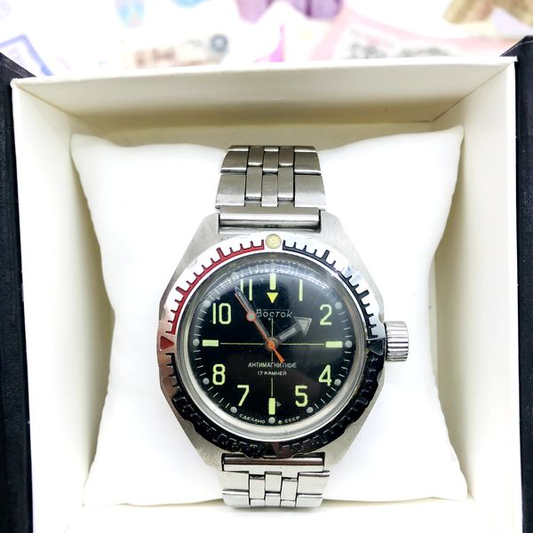 ð ¤¿ Original Sniper Rare Vostok Amphibia 2409 Wostok USSR Soviet ...