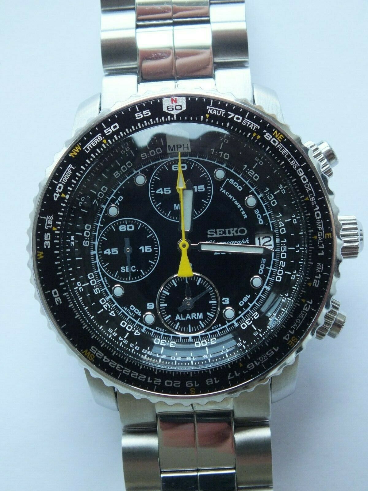 Seiko Flight Master SNA411P1 Men's Wrist Watch | WatchCharts