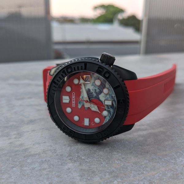 [WTS] Custom SKX Godzilla Mod $350 | WatchCharts