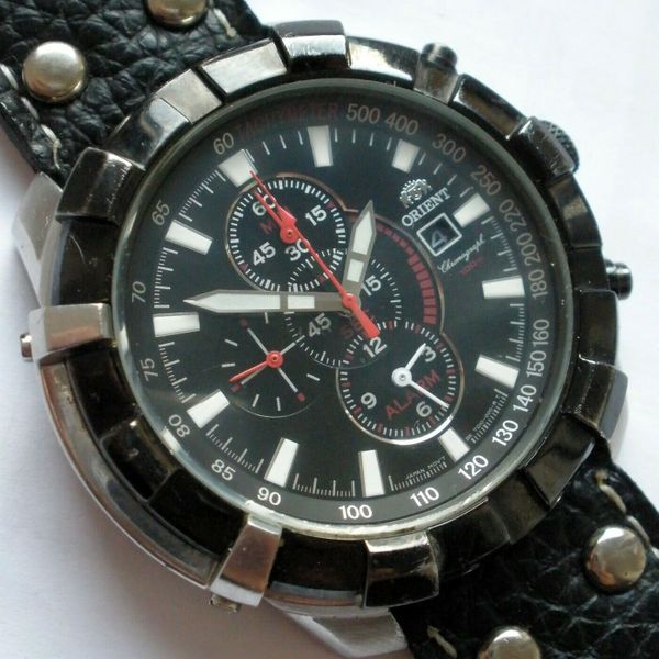ORIGINAL JAPAN WATCH ORIENT chronograph quartz KY TD10-DG-A CA ...