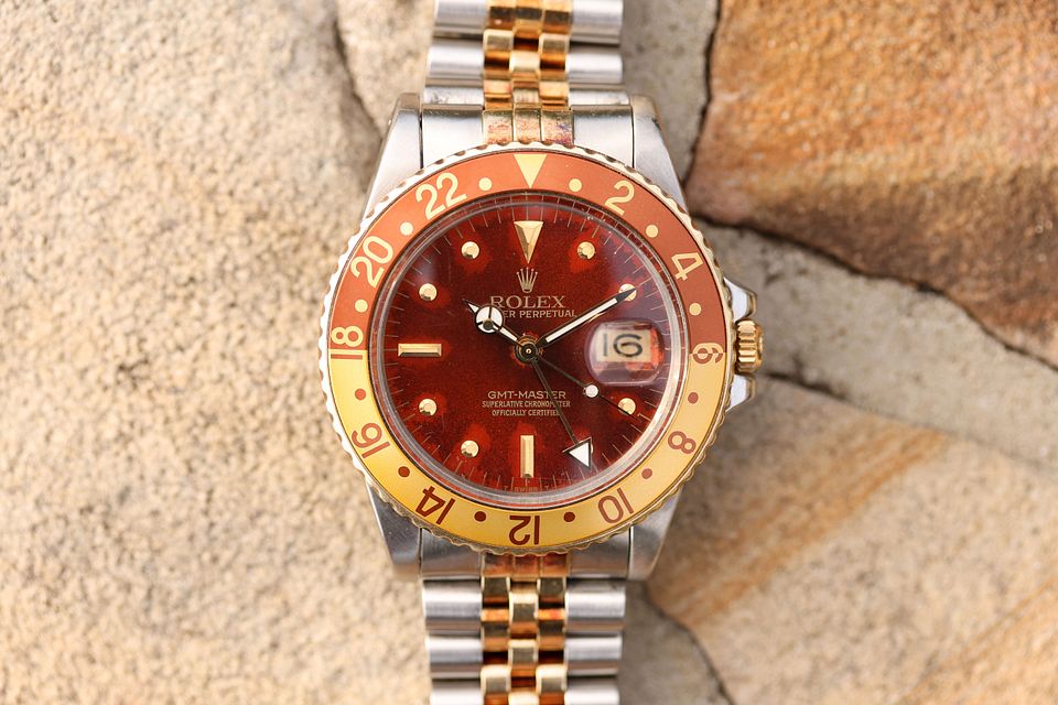 1980 Rolex GMT-Master ref. 16753 Root Beer “Blood Orange Dial ...
