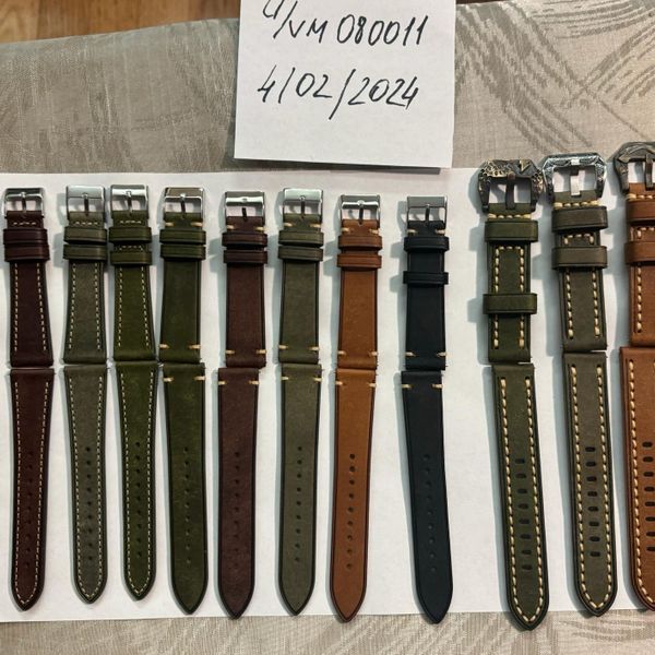 [WTS] Full Grain Leather Straps 20mm Part 2 | WatchCharts