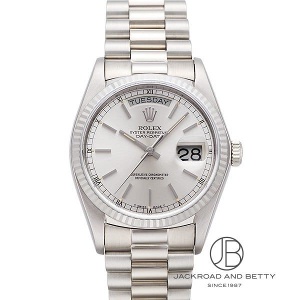 Rolex ROLEX day date white gold 18039 antique watch men | WatchCharts