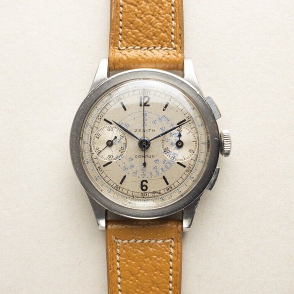 Zenith 1930s Compur Vintage Chronograph 35 mm | WatchCharts Marketplace