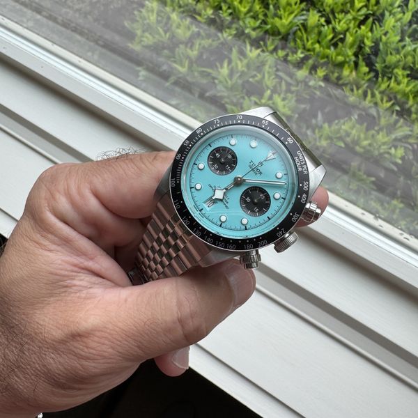 FS: Tudor Black Bay Chronograph Turquoise Flamingo MINT | WatchCharts ...