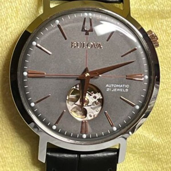 Bulova 41mm 3 Hand Classic "'Aerojet" Automatic Watch | WatchCharts ...