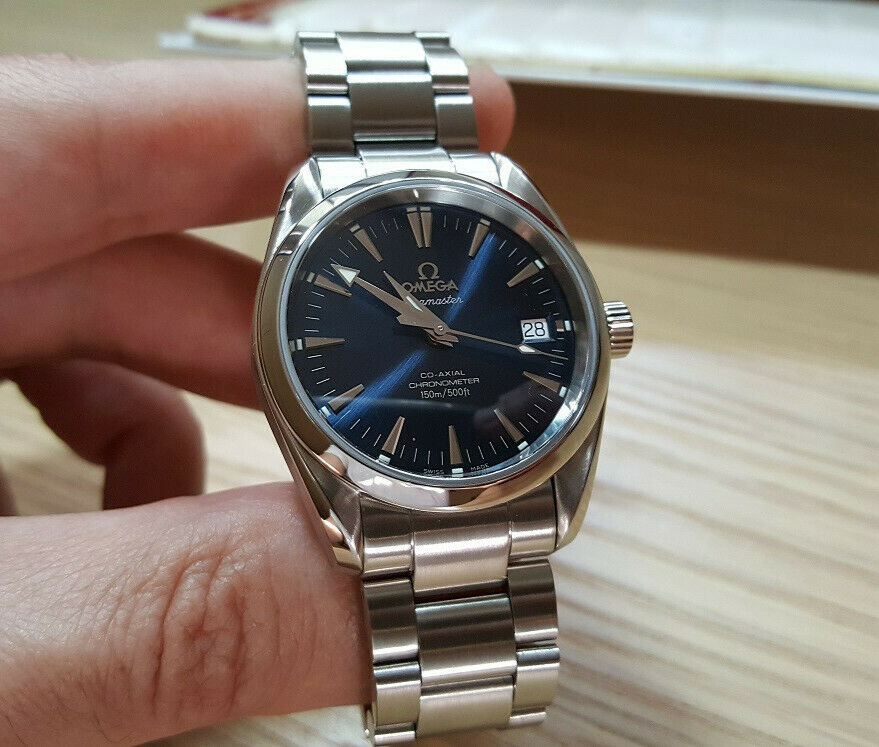 Omega Seamaster Aqua Terra 2504.80 with Blue Dial 36mm | WatchCharts