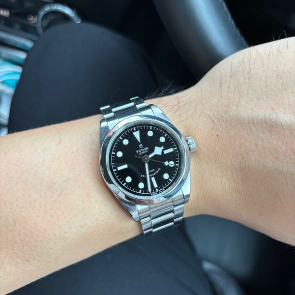 Tudor 79500 Black bay 36mm smiley | WatchCharts Marketplace